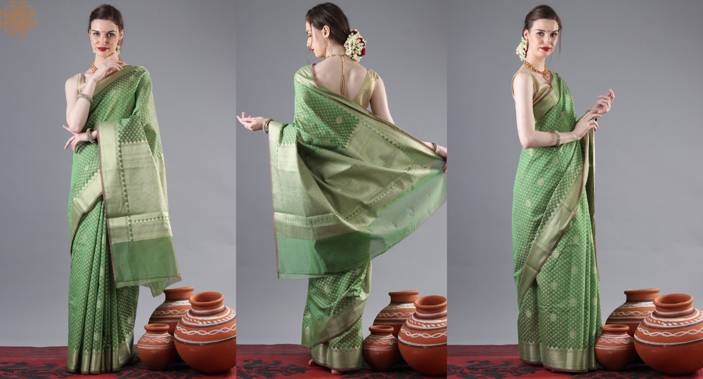 Know The Evolution Of Chanderi Saree & Know How It Is Made - Hit Fit ...
